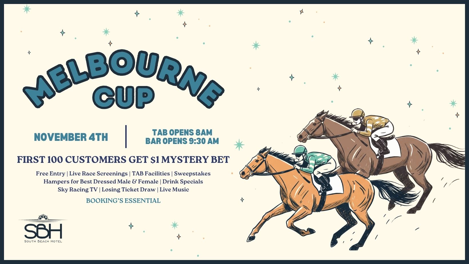 Melbourne Cup Day at South Beach Hotel! 🐎 – South Beach Hotel